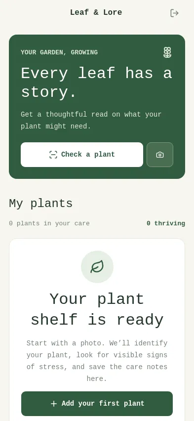 Plant Health AI App