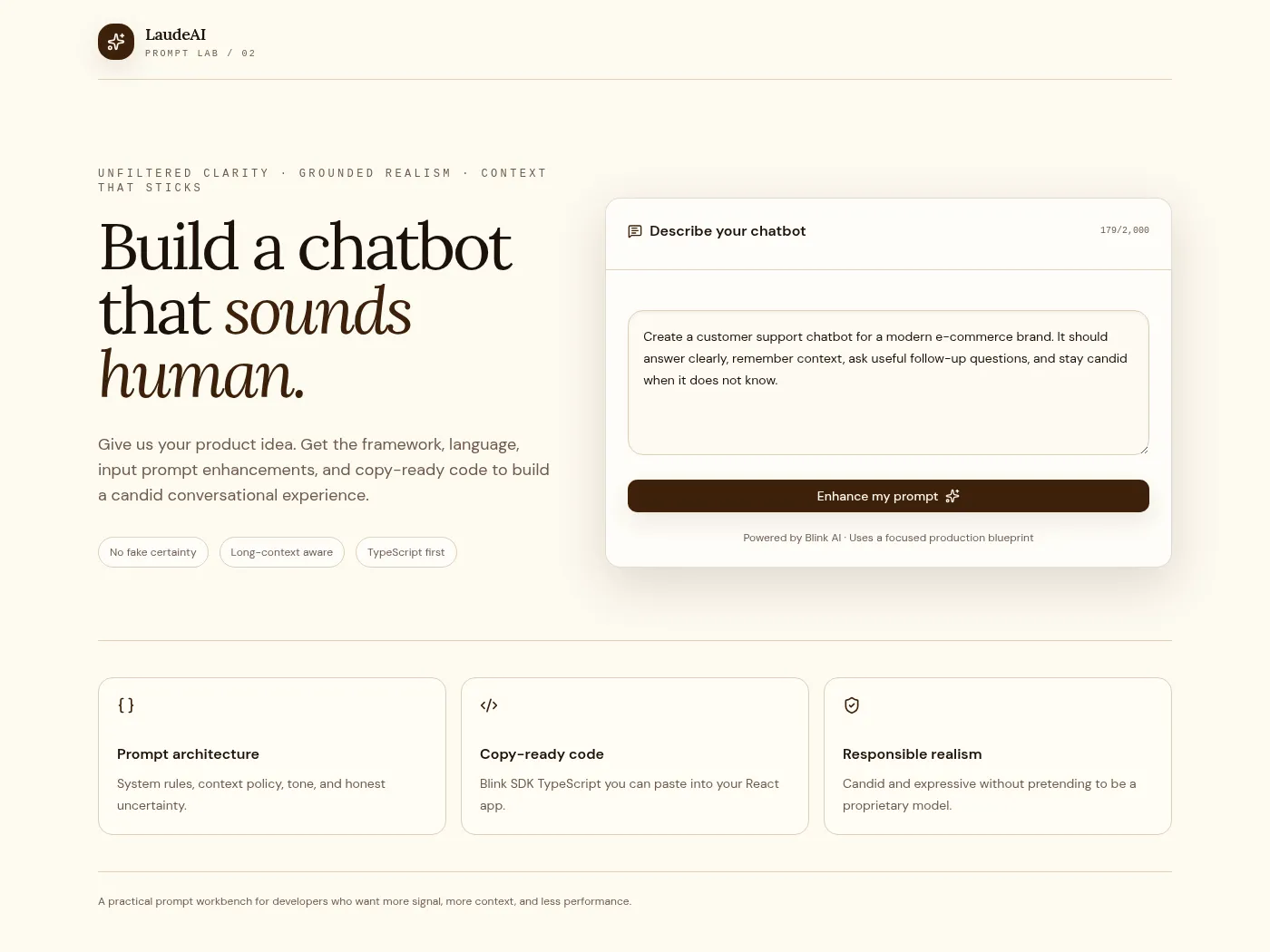 LaudeAI Chat Model