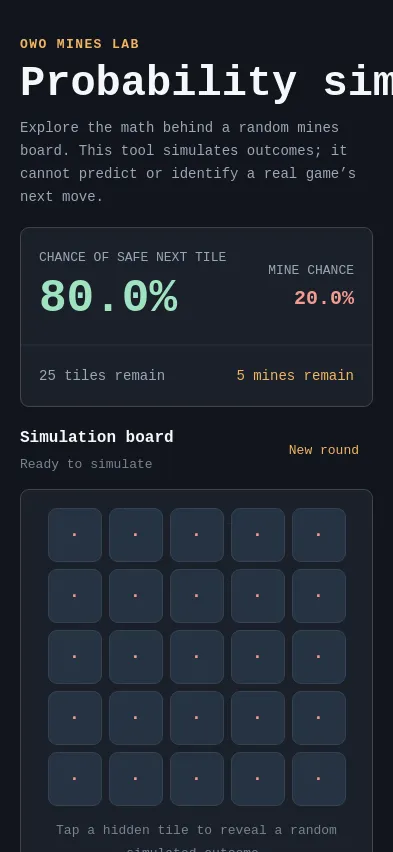 OwO Mines Predictor