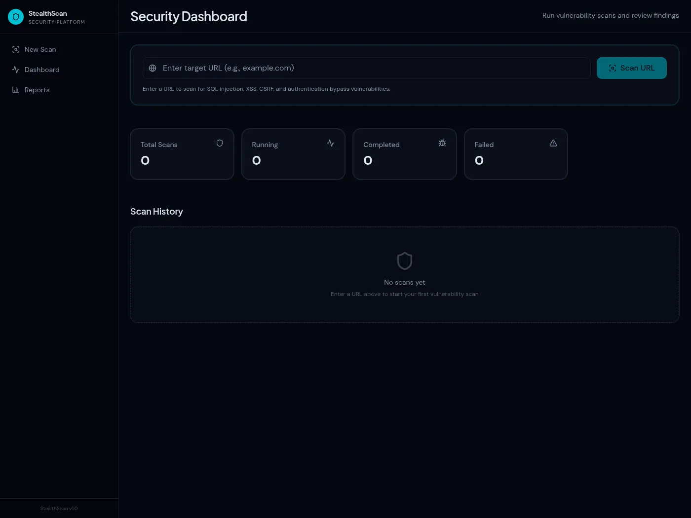 StealthScan Security Platform