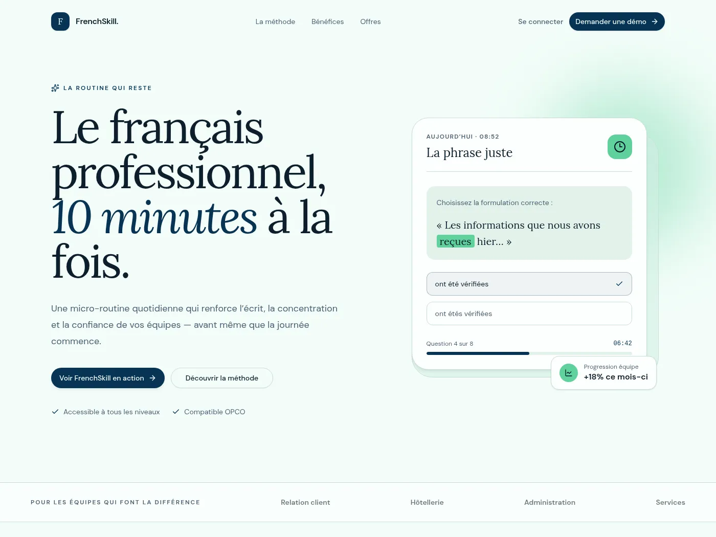 FrenchSkill Pro Platform
