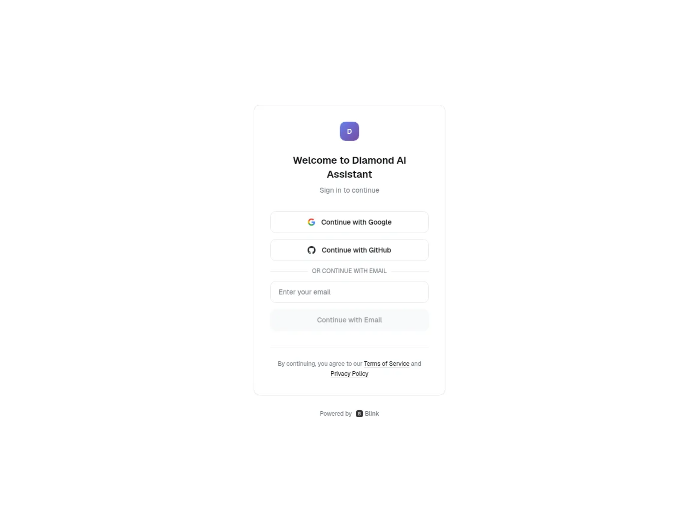 Diamond AI Assistant