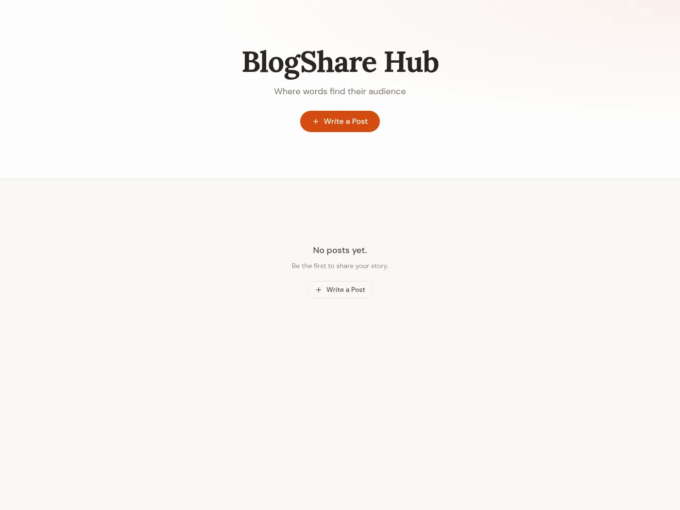 BlogShare Hub