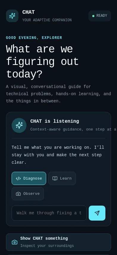 CHAT Virtual Companion