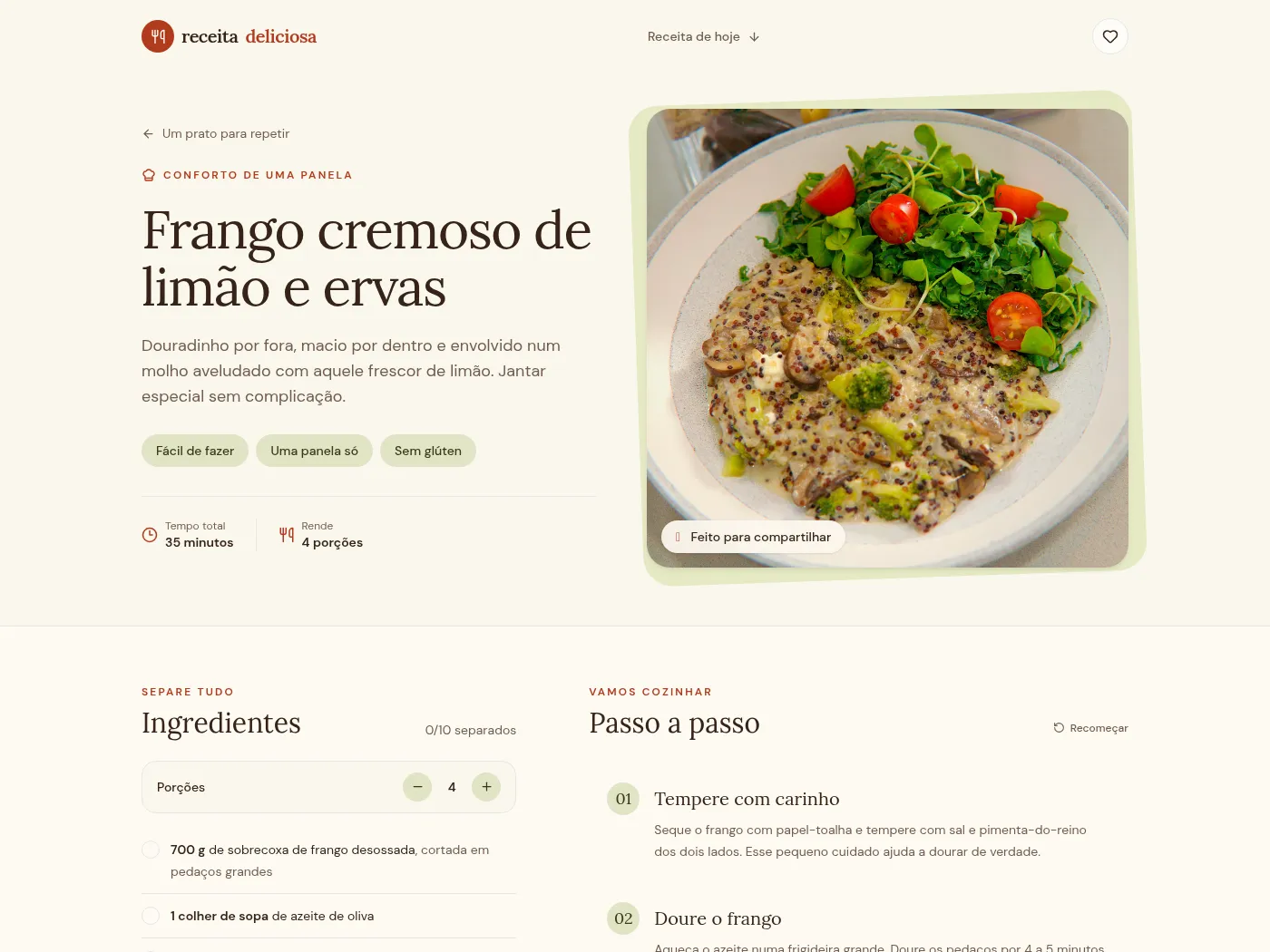 Receita Deliciosa App