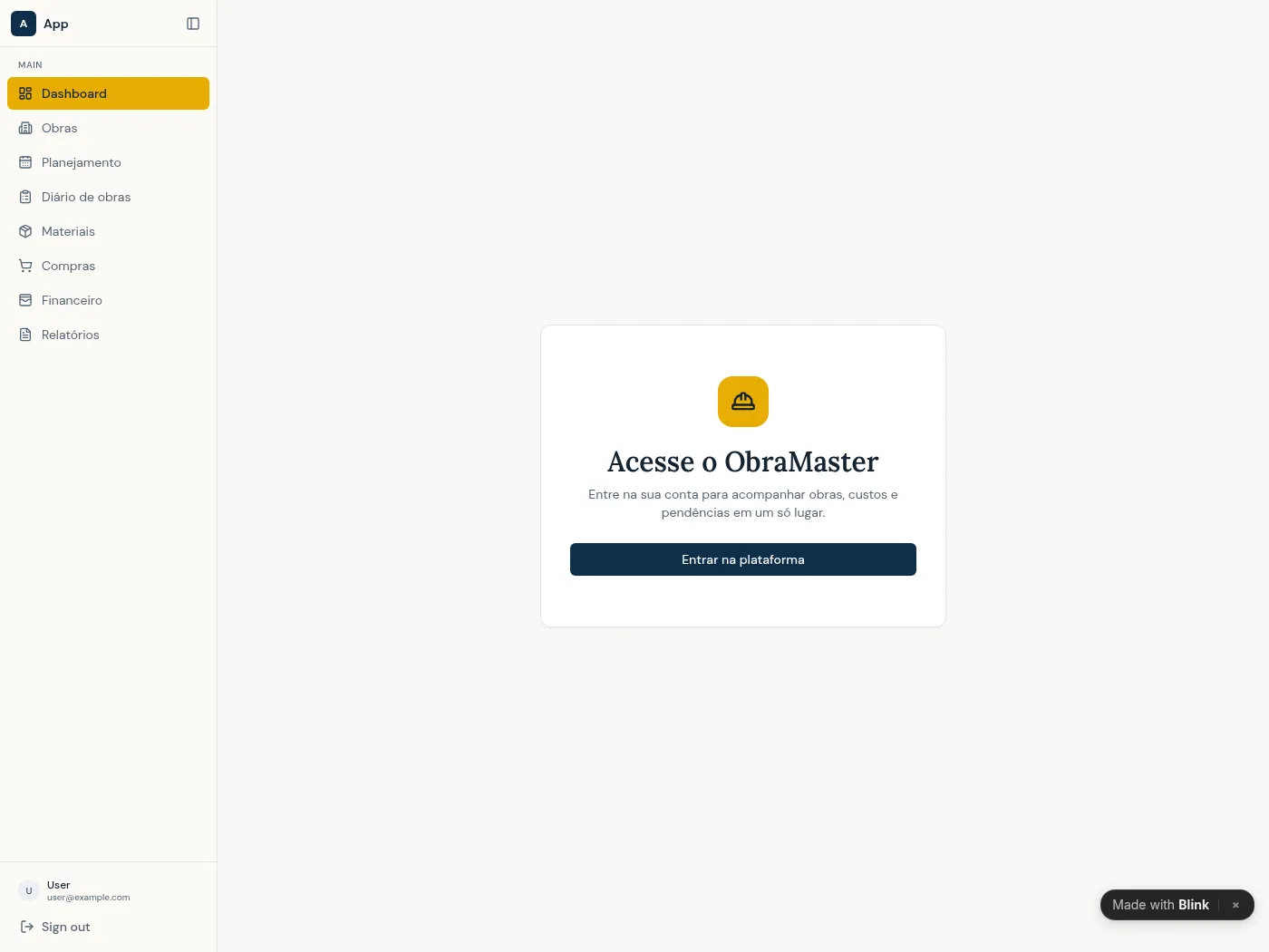 ObraMaster ERP