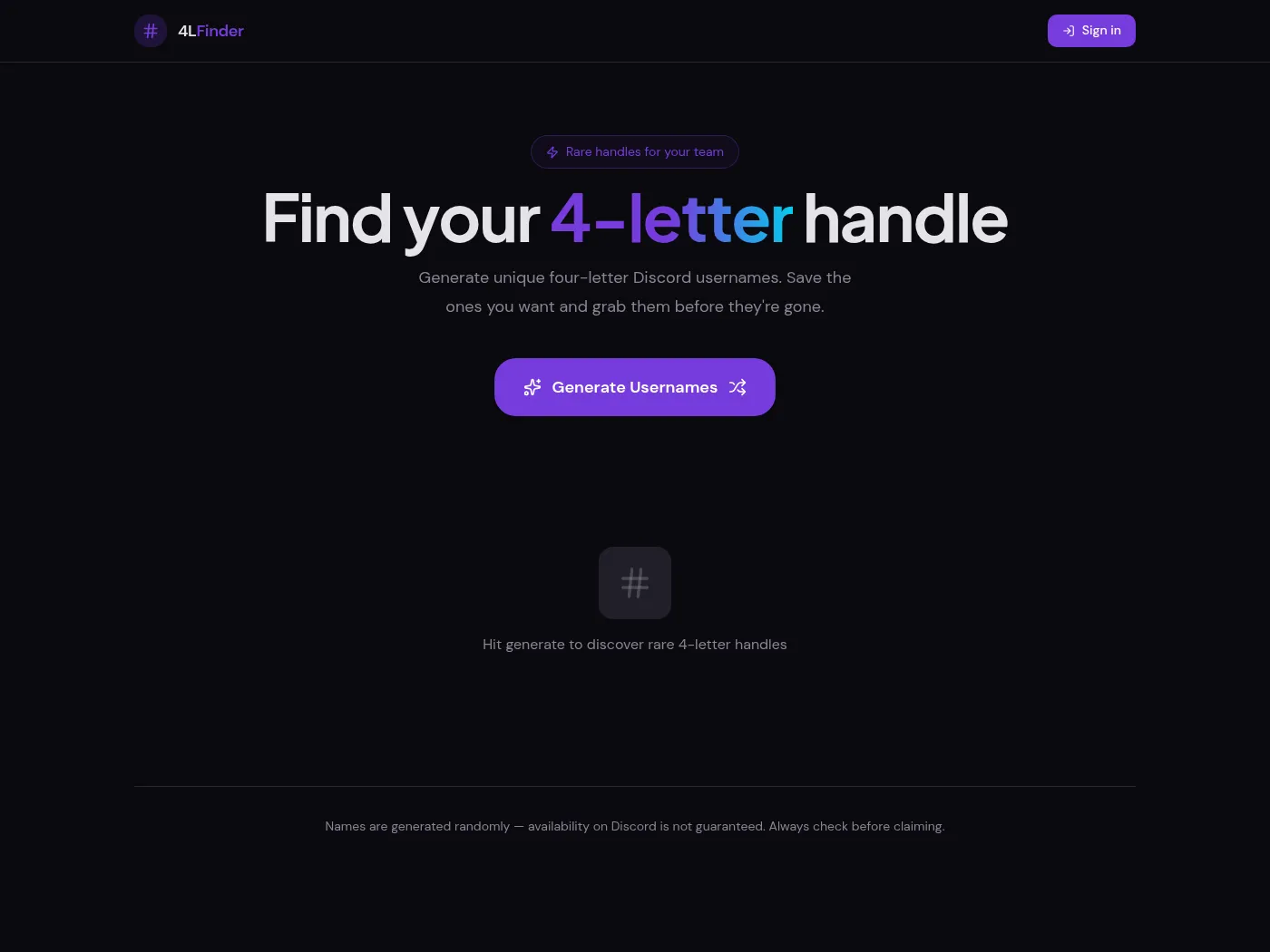 Discord 4L Finder