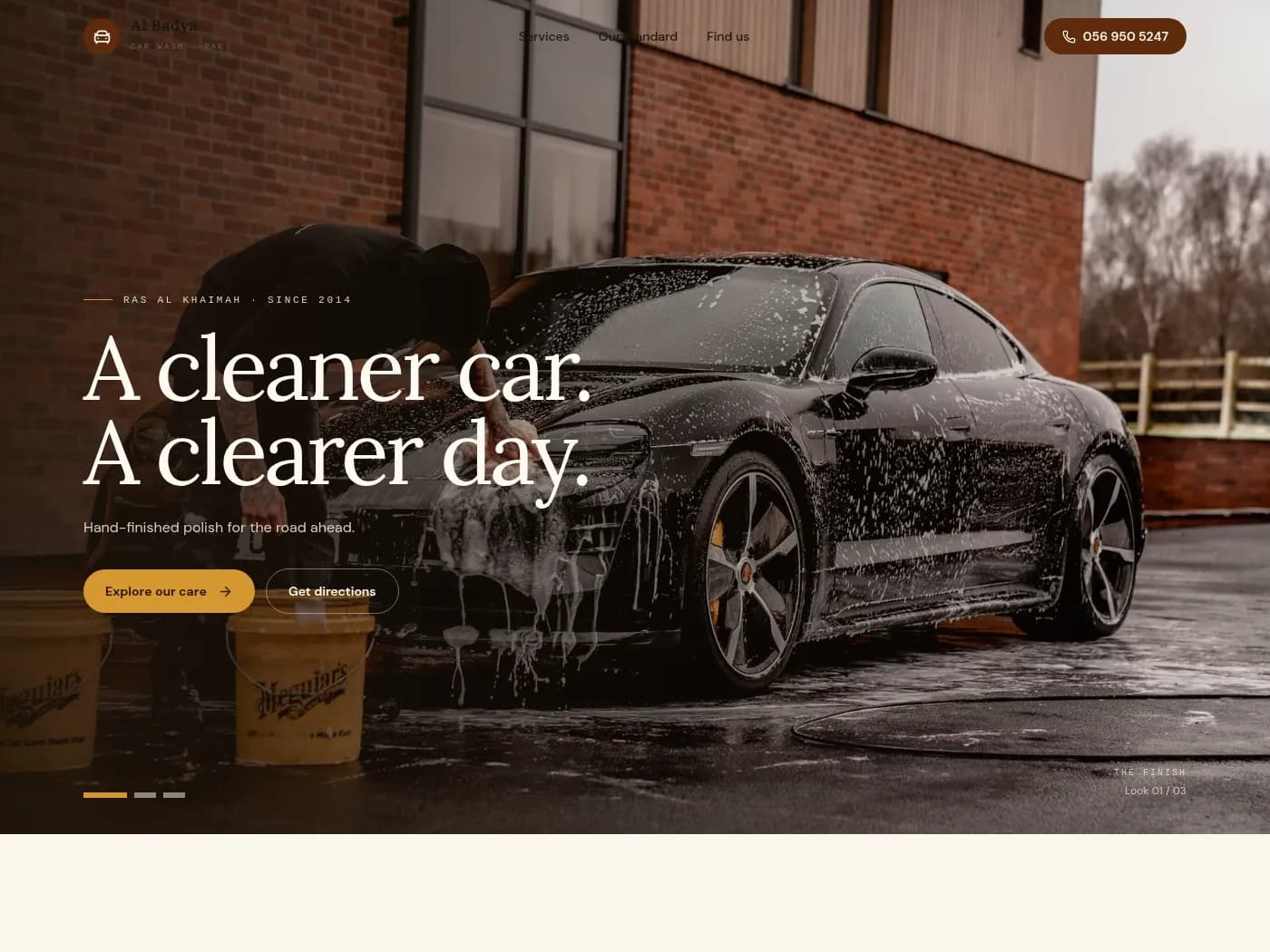 Al Badya Car Wash Web