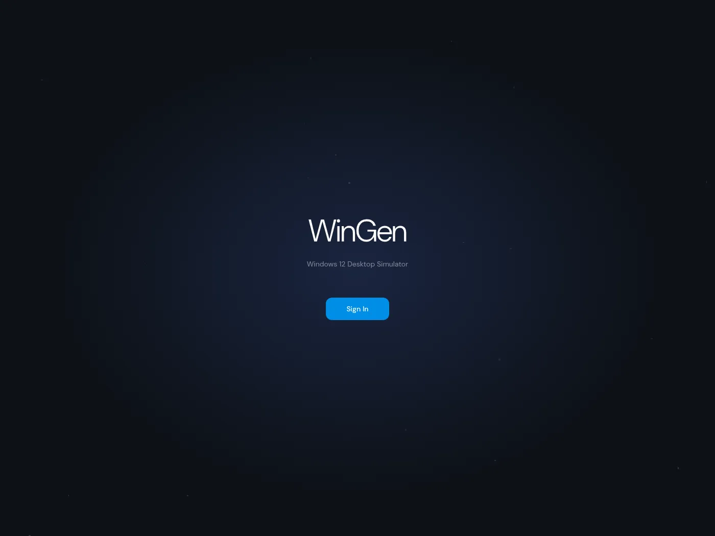 WinGen Desktop Simulator