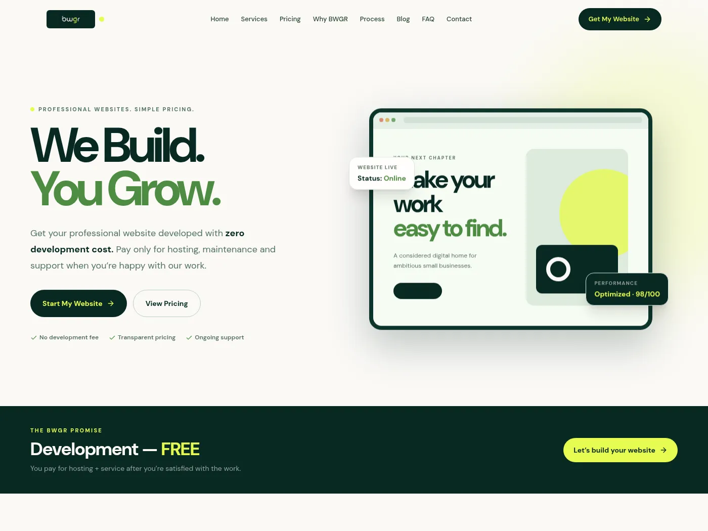 BWGR Premium Web Service