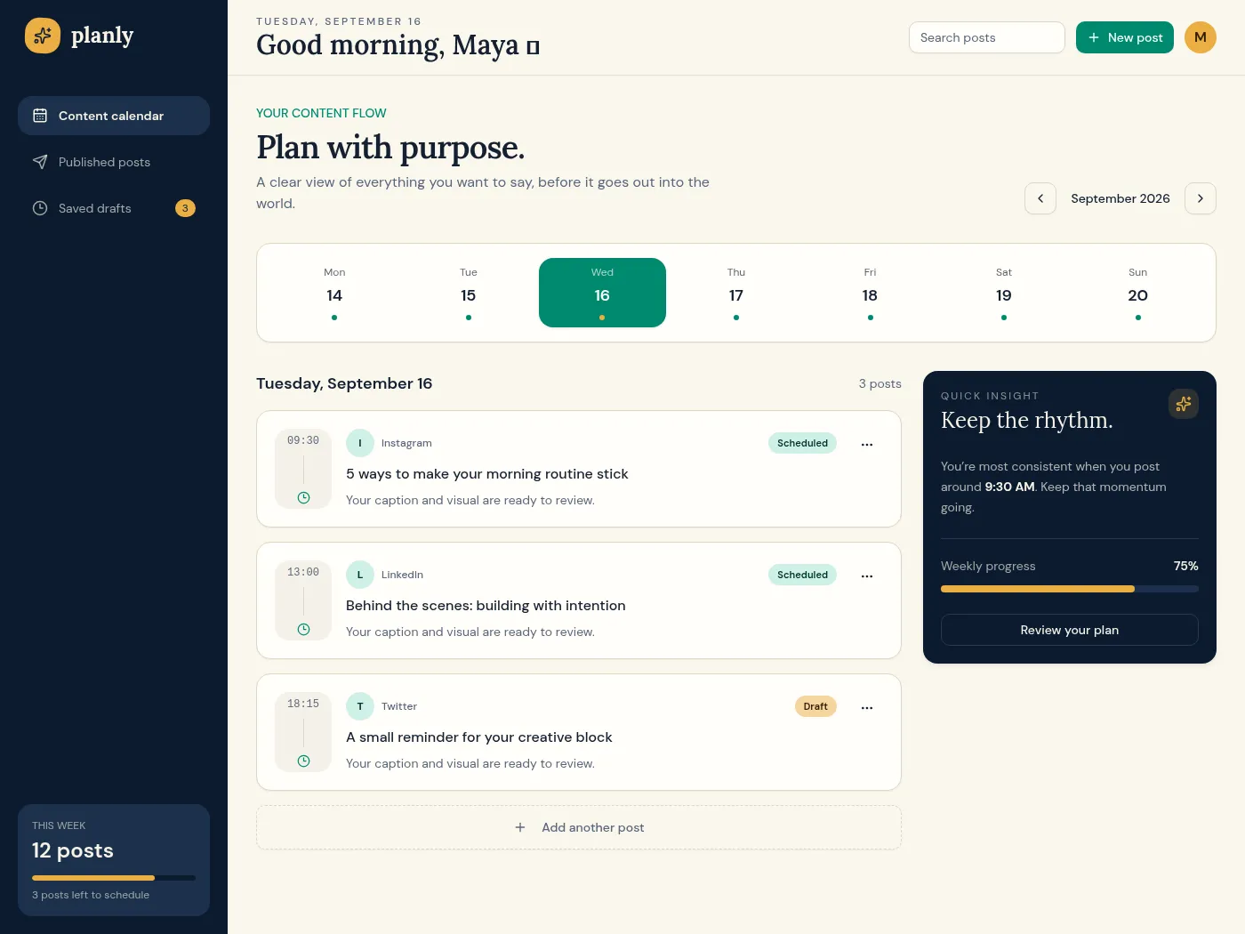 Social Schedule Mobile