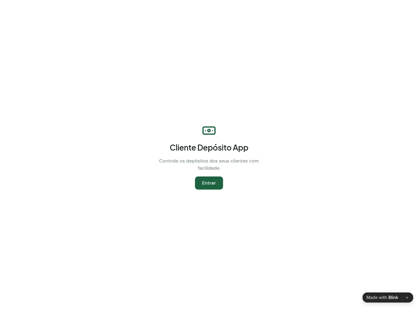 Cliente Depósito App