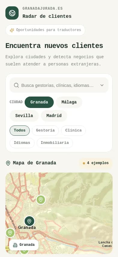 Jurada Finder App