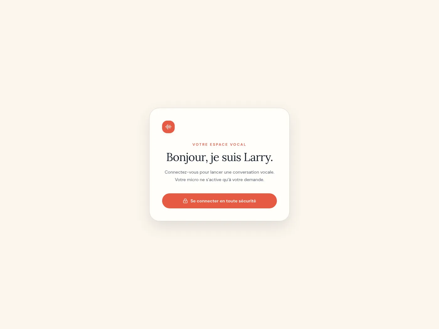 Bot Larry Secure Voice