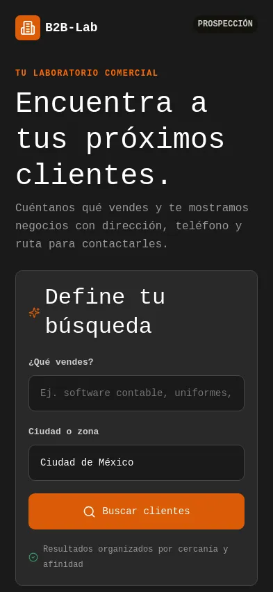 B2B-Lab Leads Finder