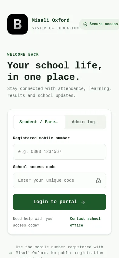 Misali Oxford EduSuite