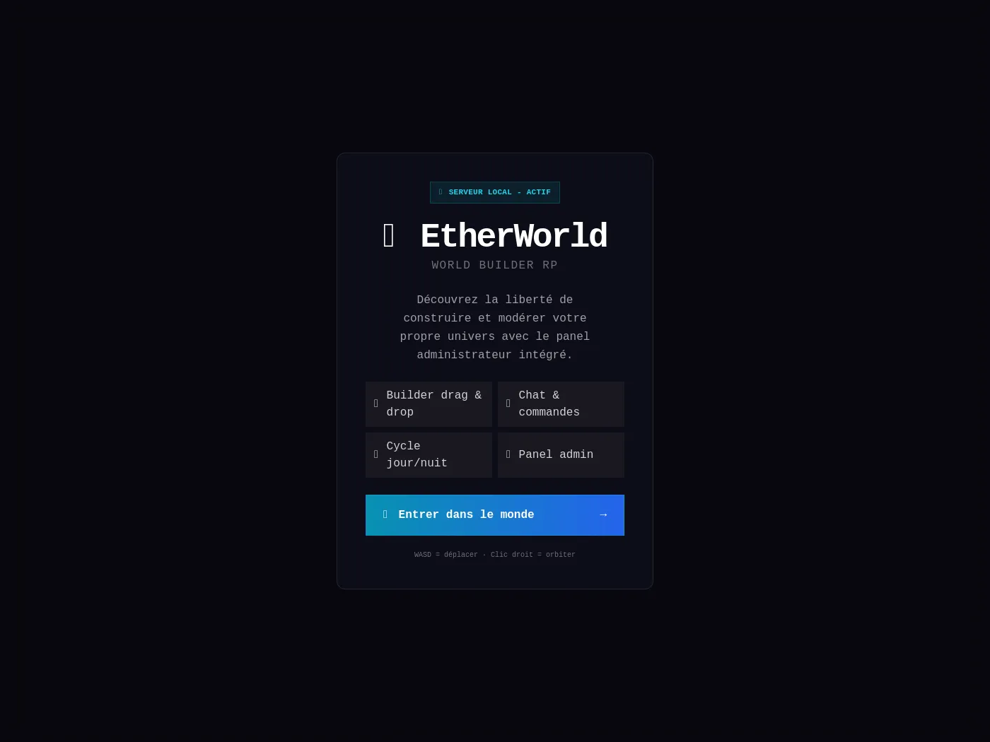 EtherWorld RP Builder