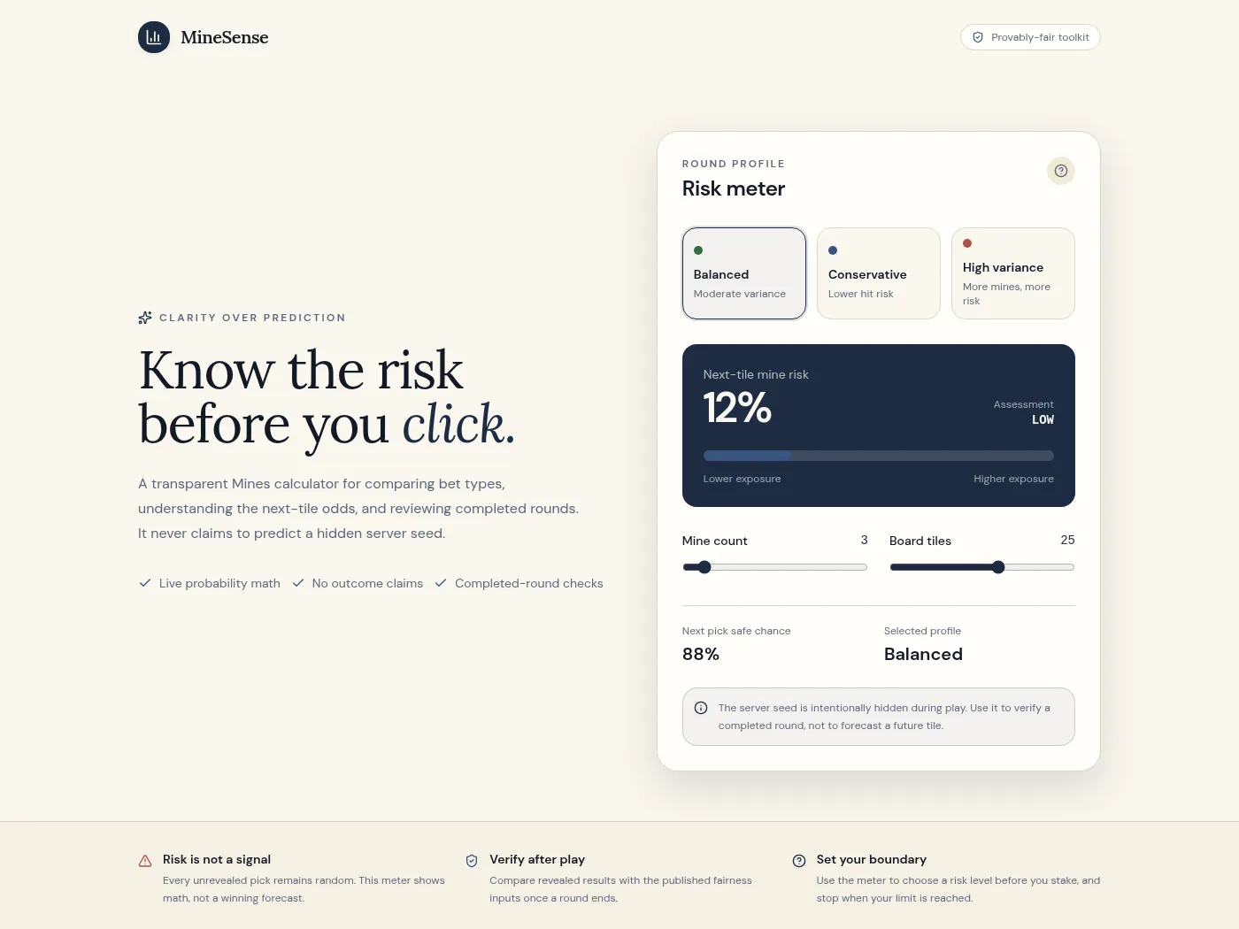 StakeMine Predictor