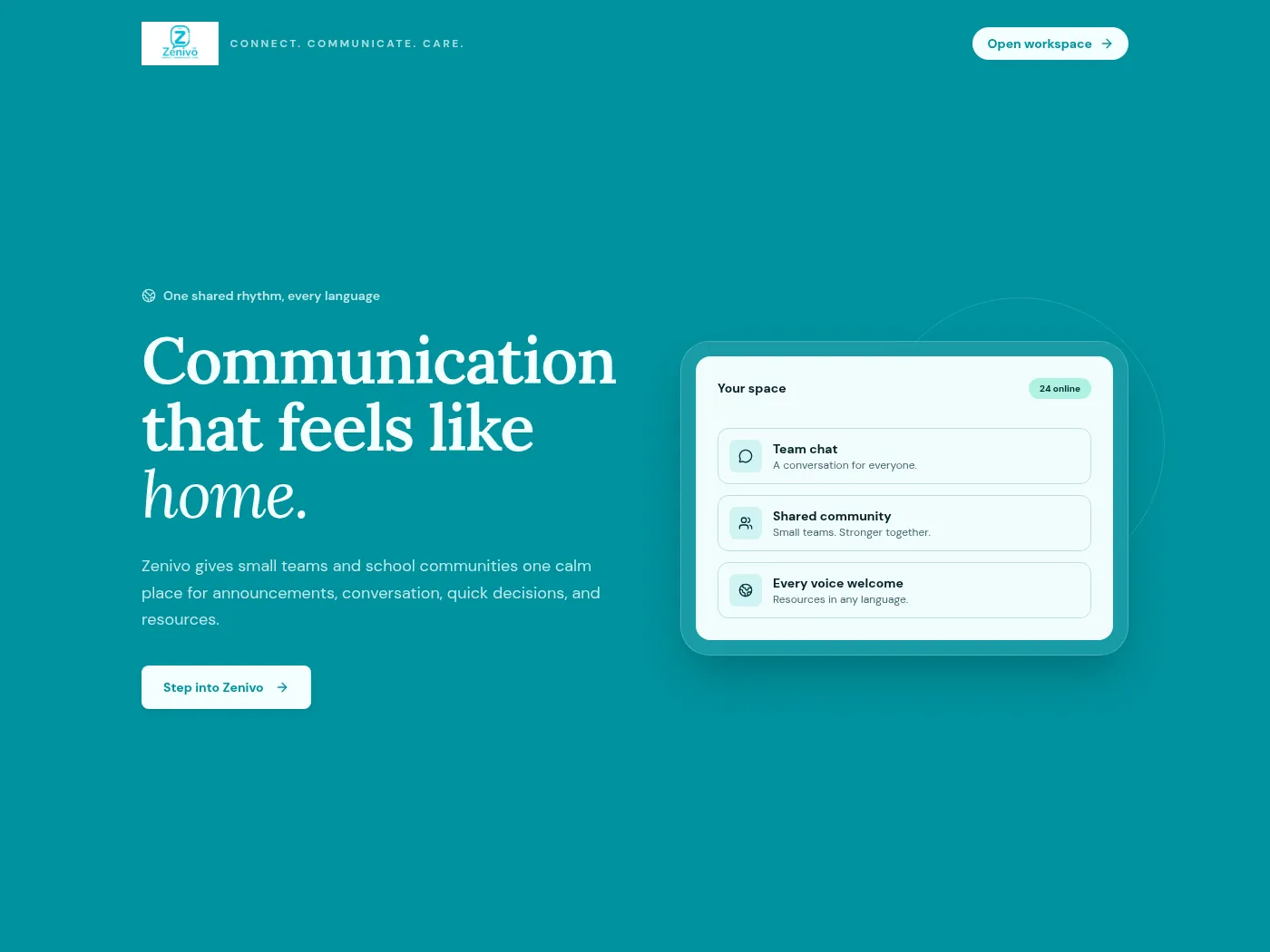Zenivo Team Communicator