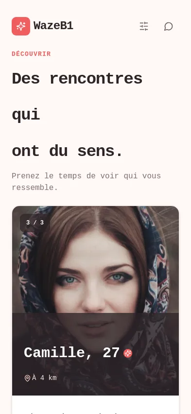 WazeB1 Dating App