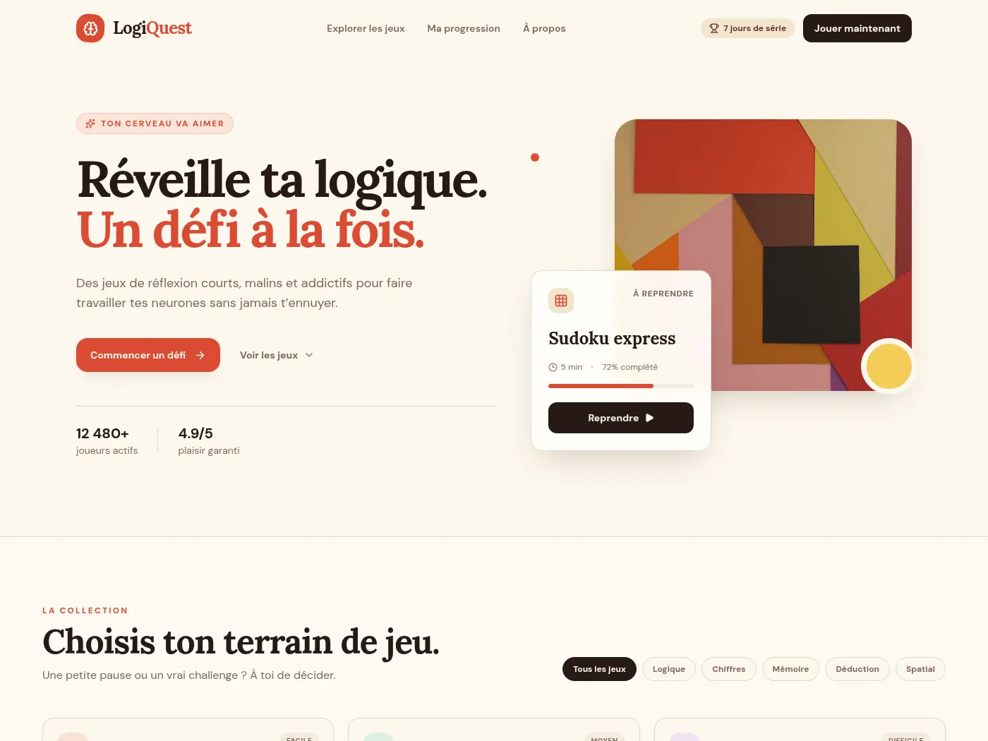 LogiQuest Web Portal