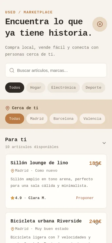 Used Marketplace