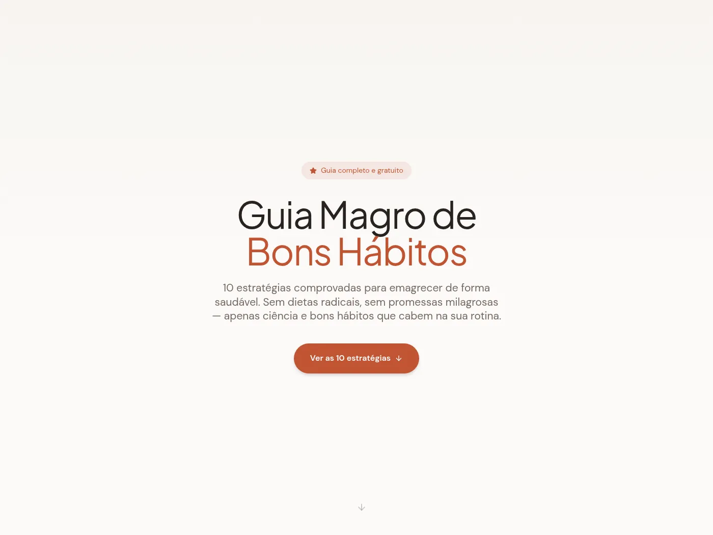 Guia Magro de Bons Hábitos