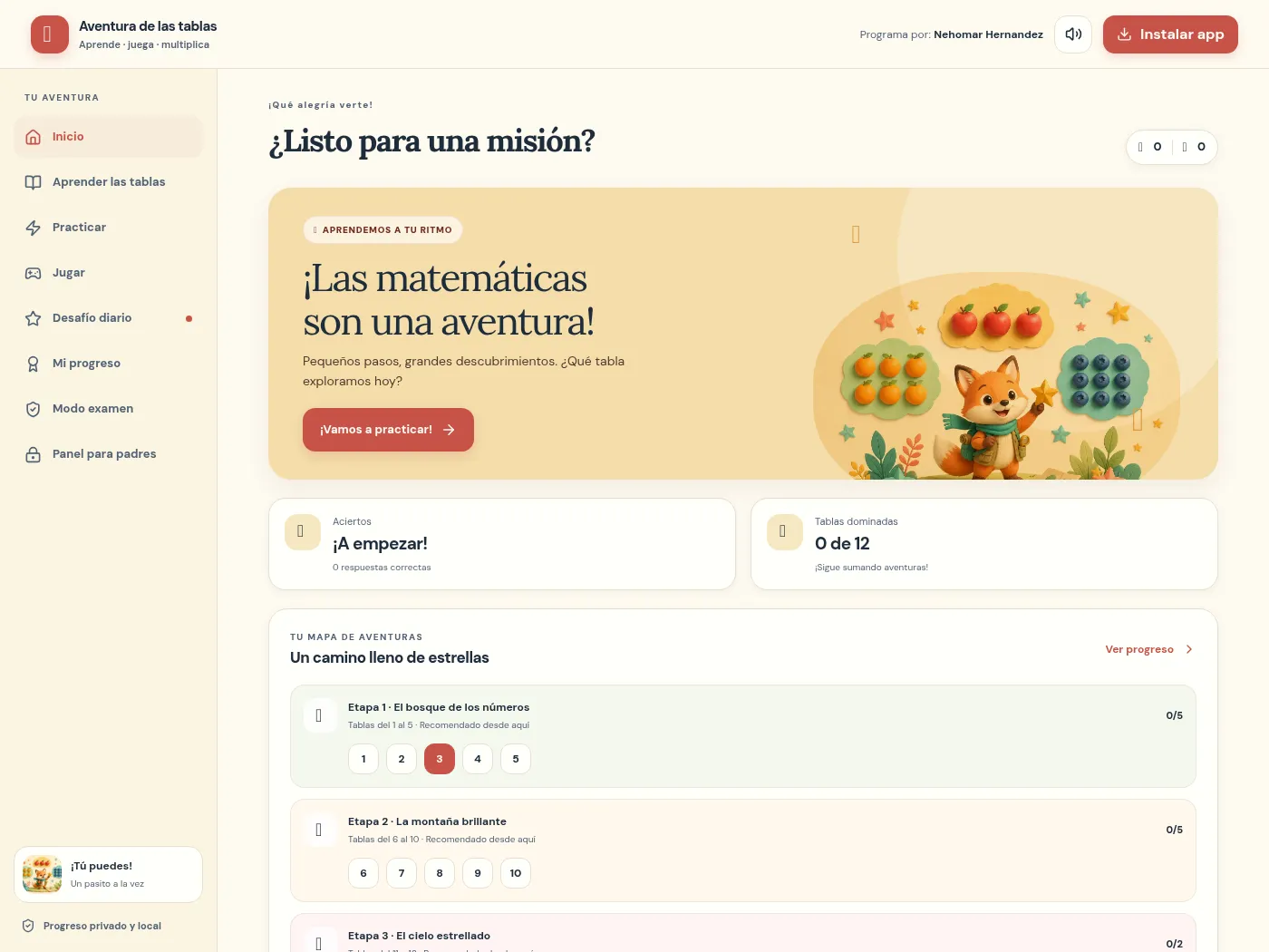 Aventura de las Tablas