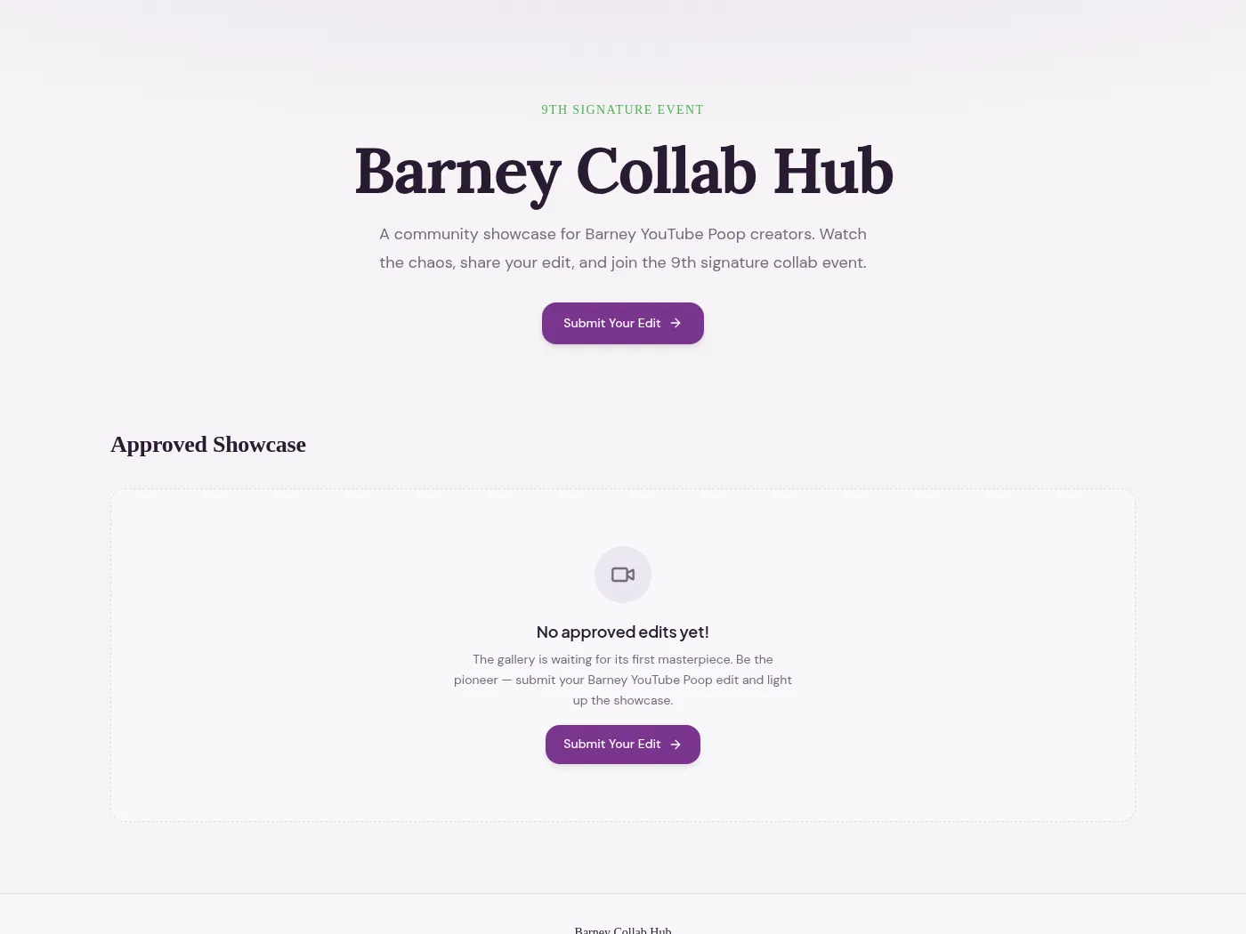 Barney Collab Hub