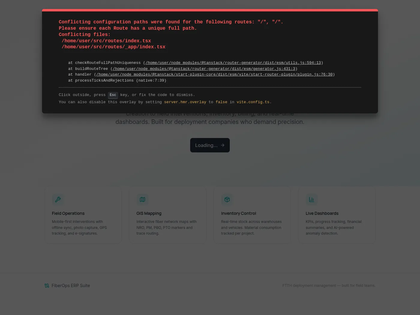 FiberOps ERP Suite