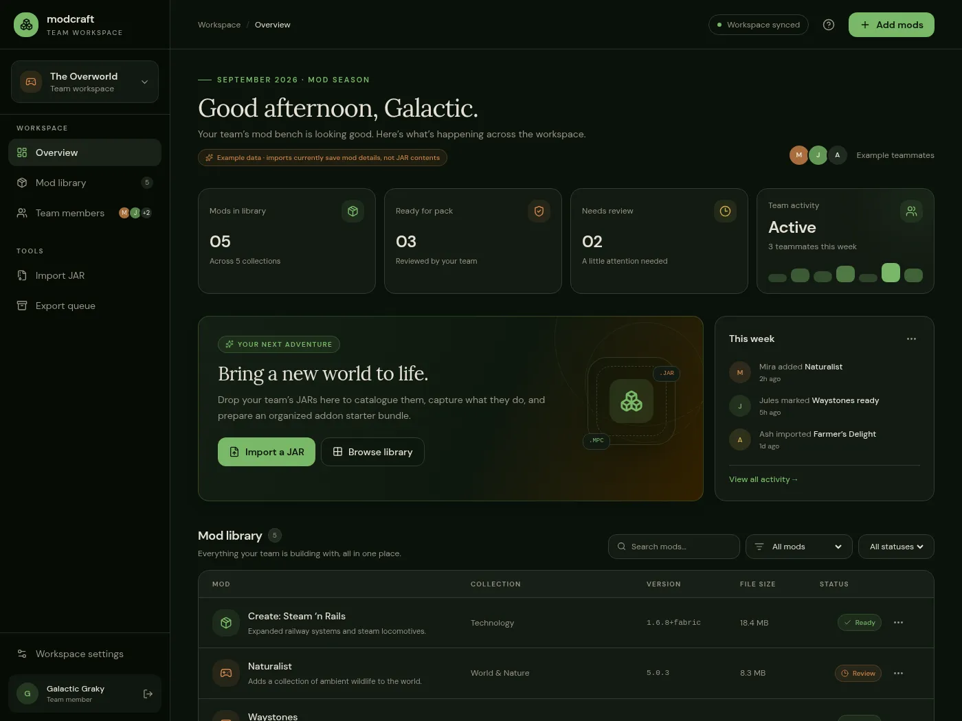 Team ModDashboard