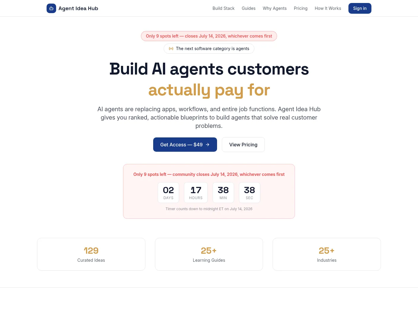Agent Idea Hub