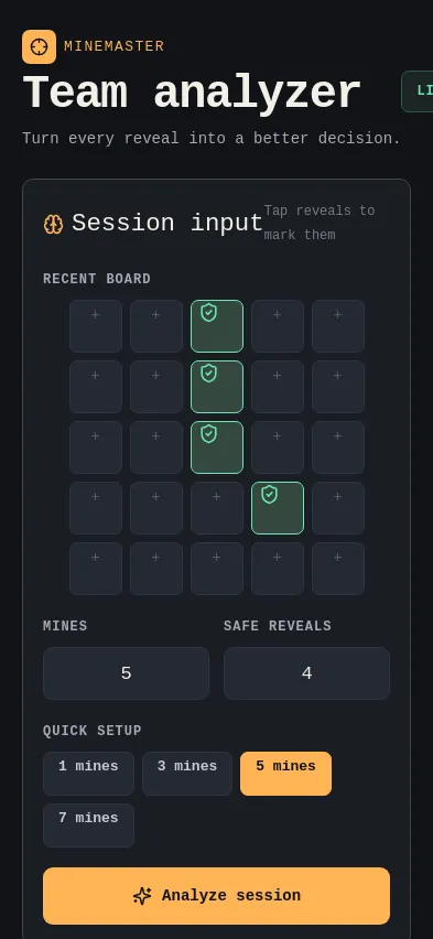 MineMaster Mobile AI