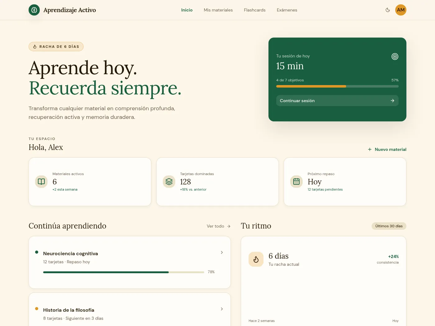 Sistema de Aprendizaje Activo