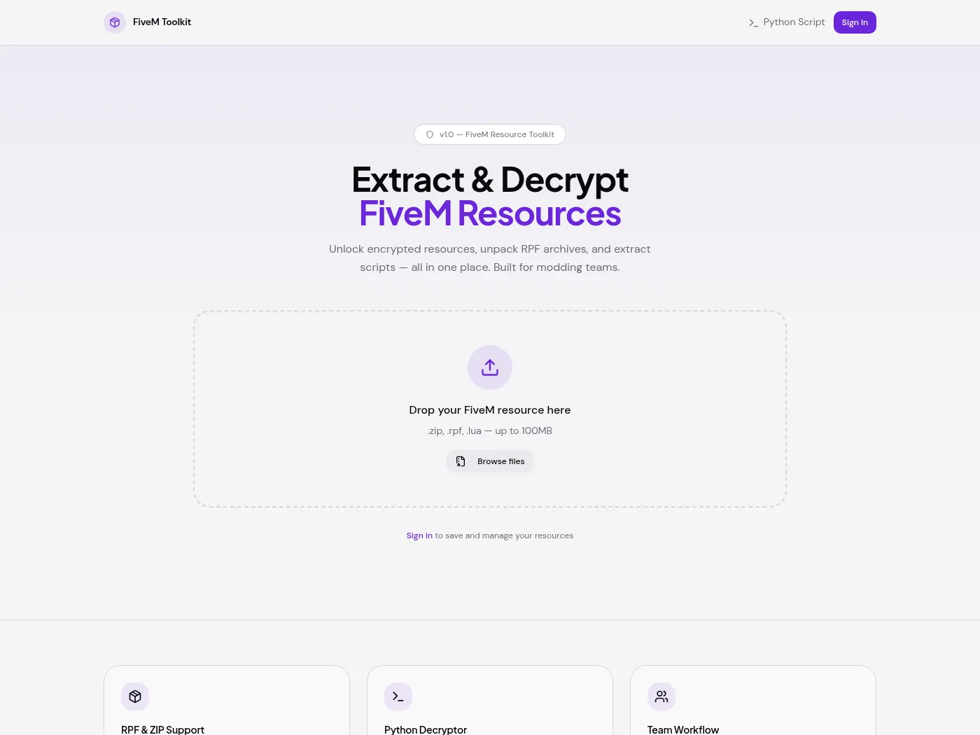 FiveM Resource Toolkit