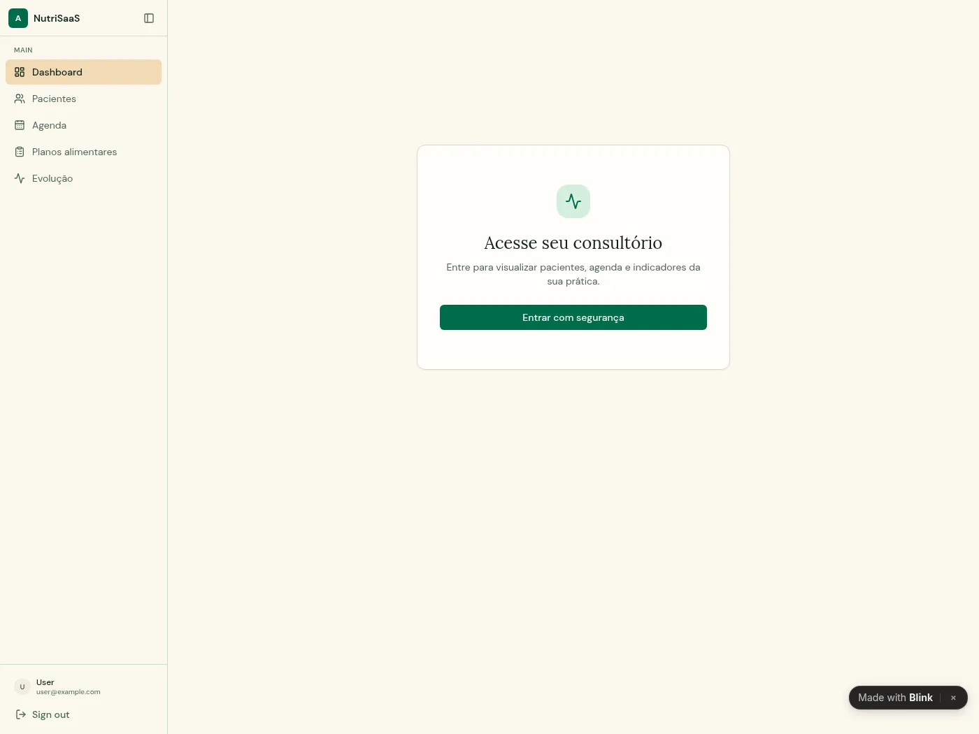 NutriSaaS Pro Platform