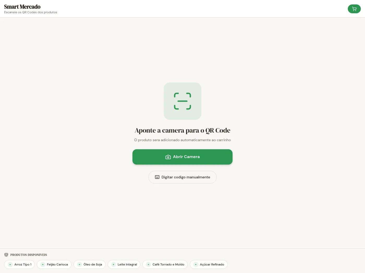 Smart Mercado QR Checkout