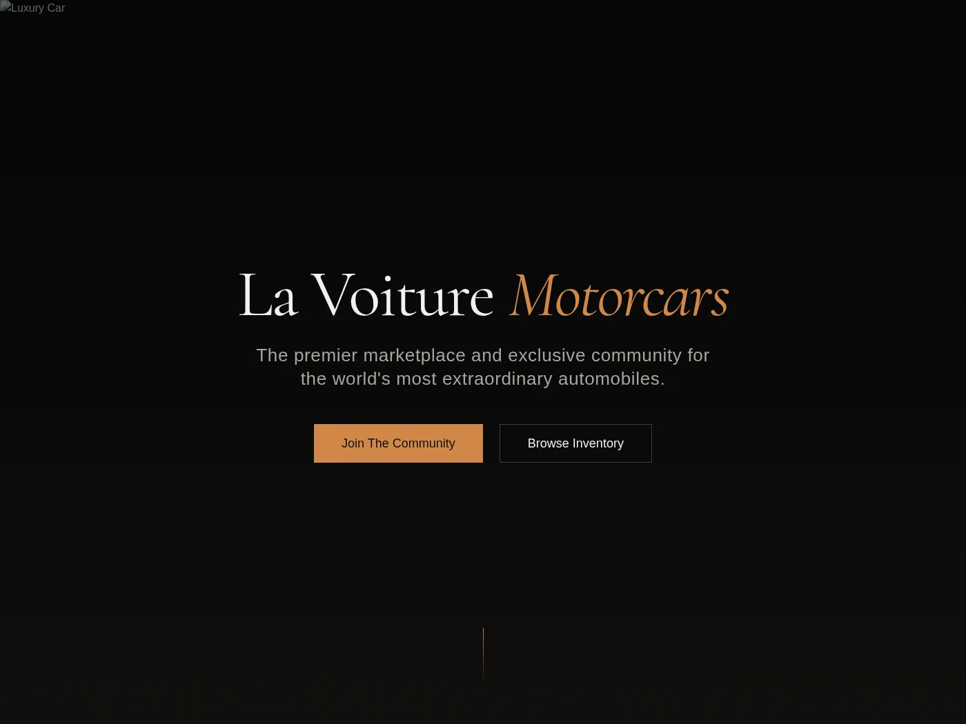 La Voiture Motorcars