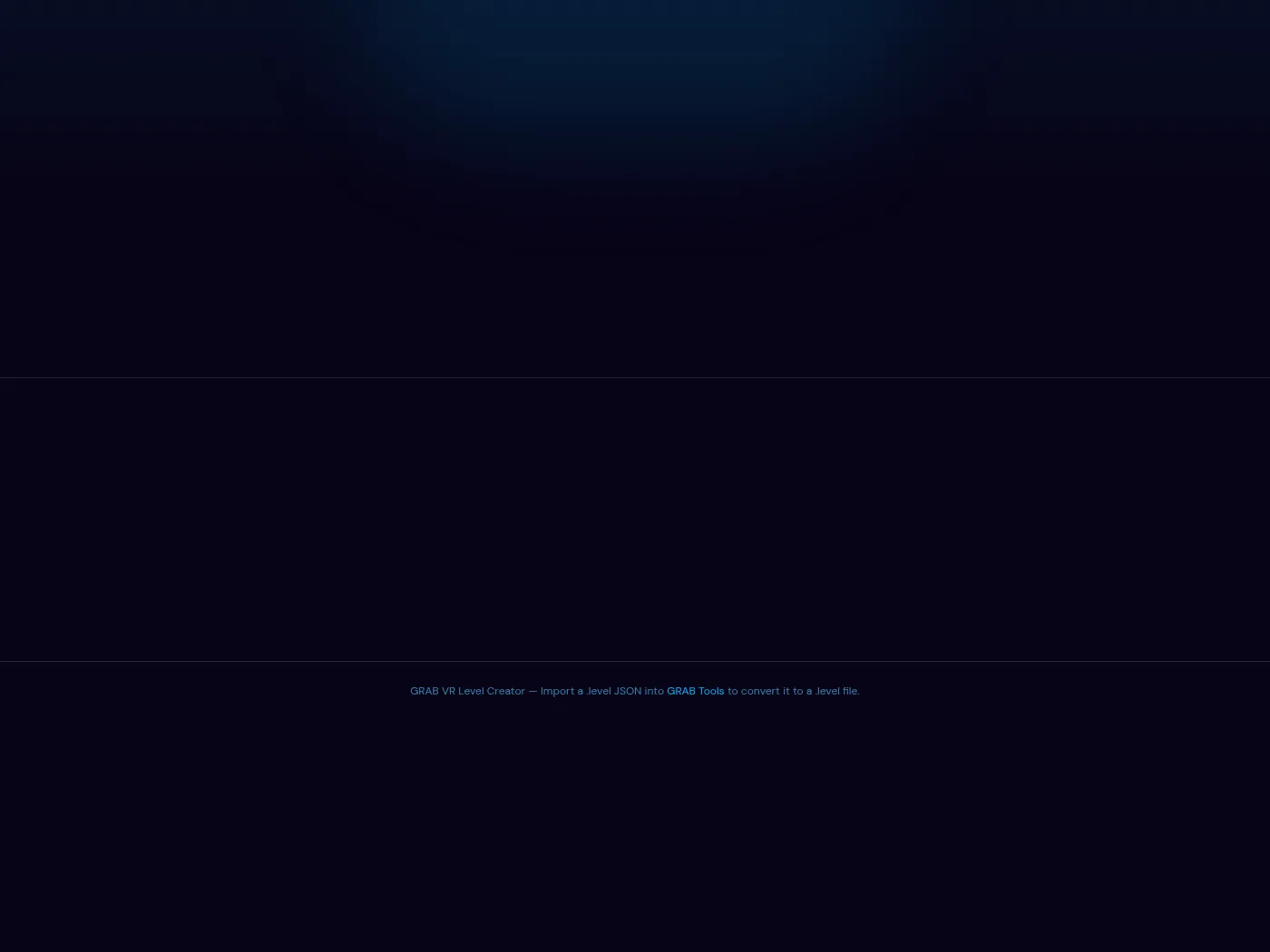GRAB VR Level Creator