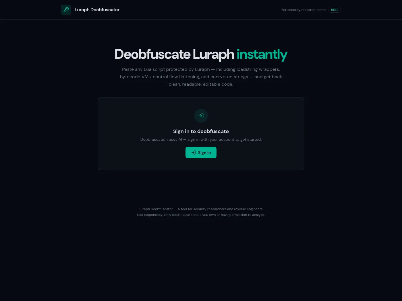 Luraph Deobfuscator