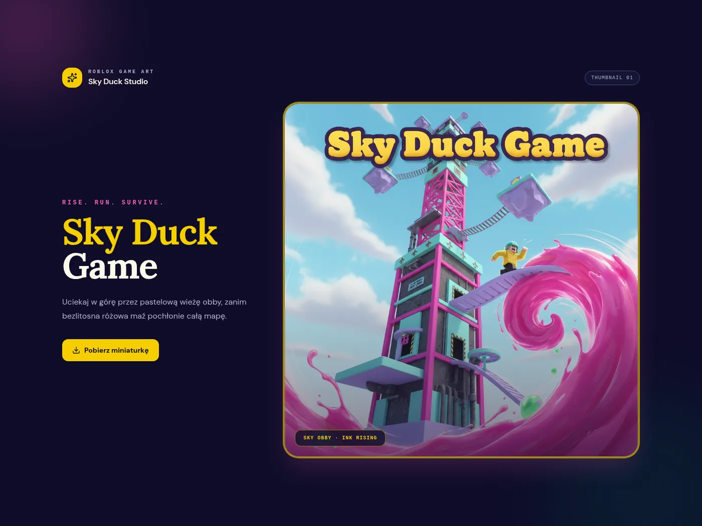 Sky Duck Game Art