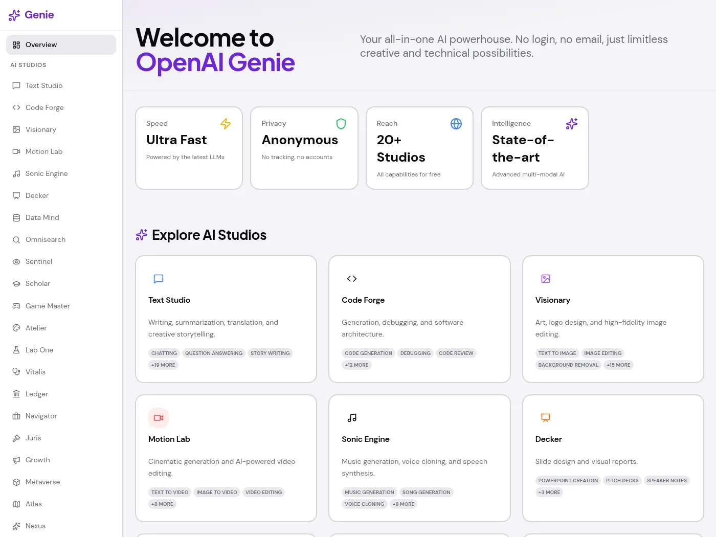 OpenAI Genie