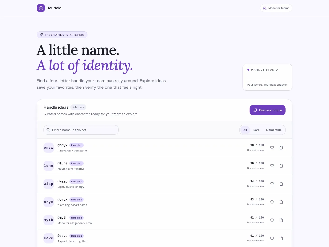 RareDiscord Handle Finder