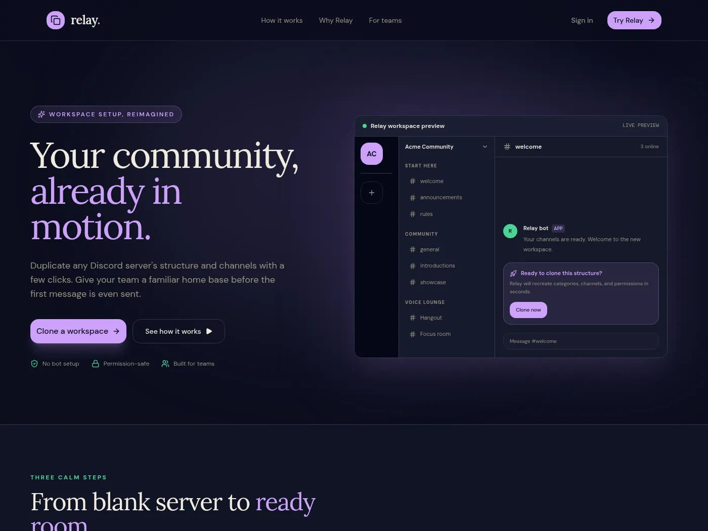 Discord Workspace Cloner