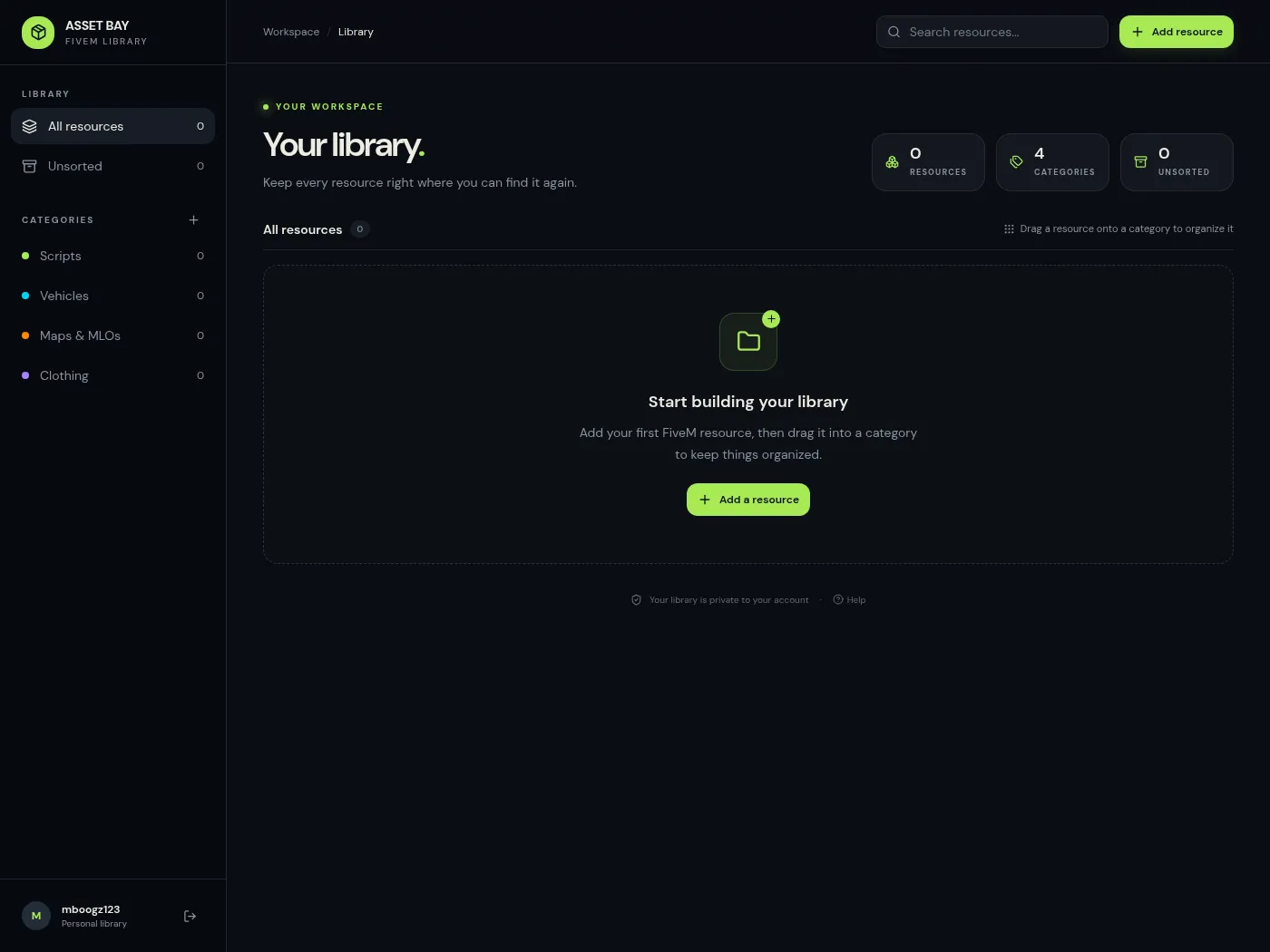 FiveM Asset Organizer