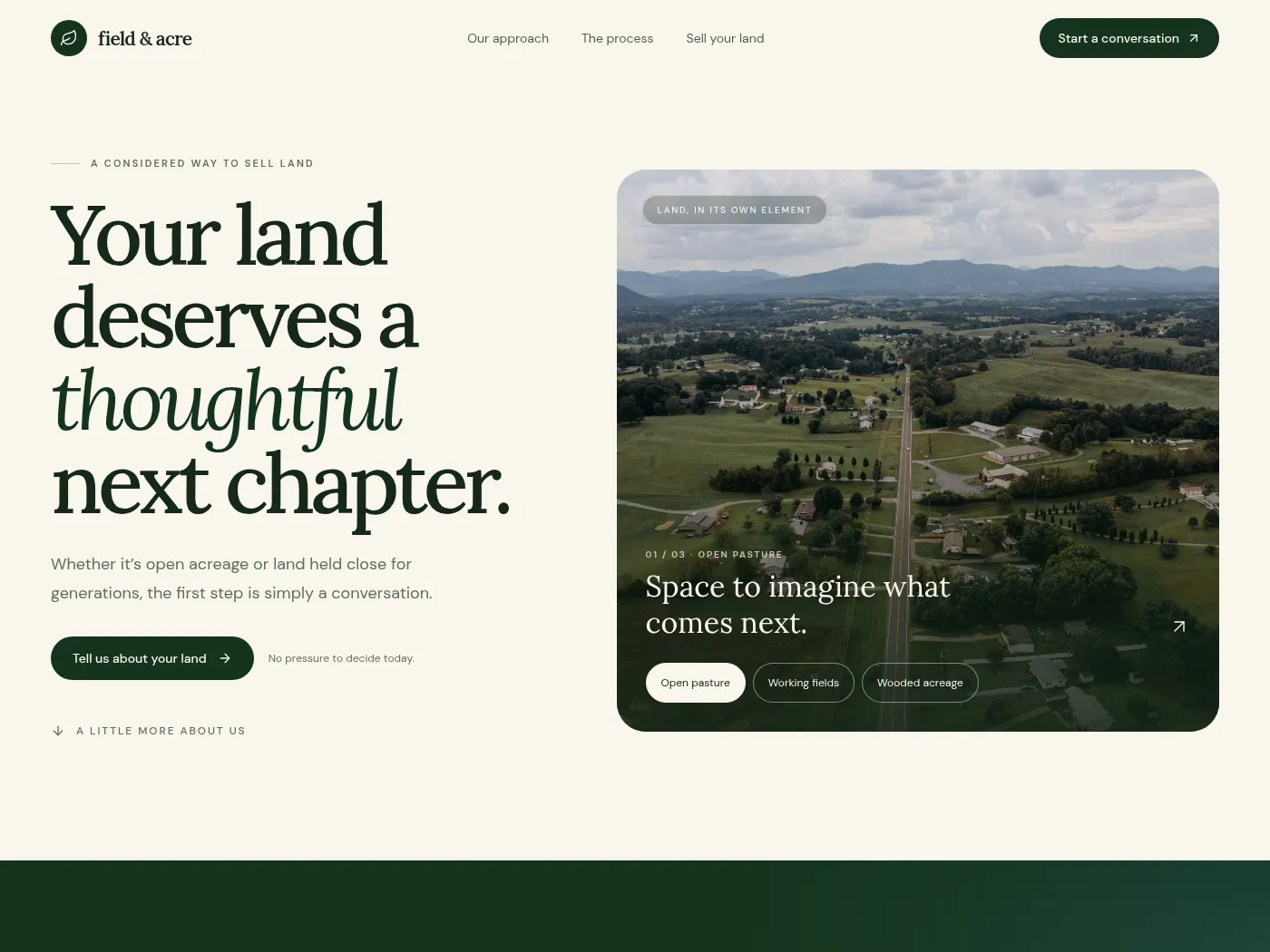 Land Listings Launchpad