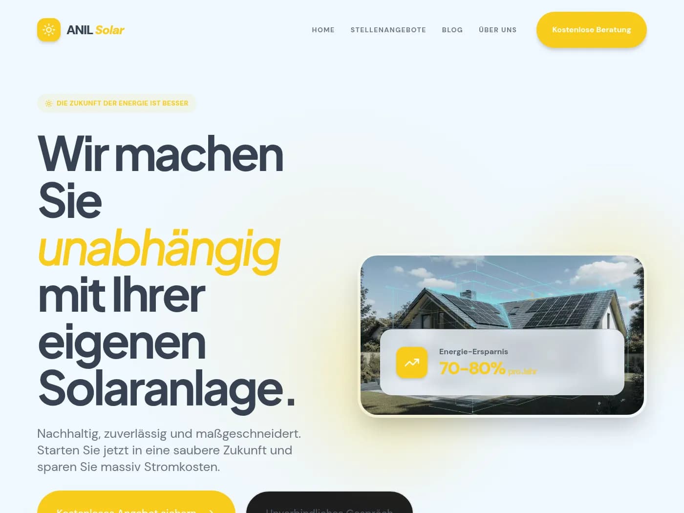 Bessere Erde Solar Site