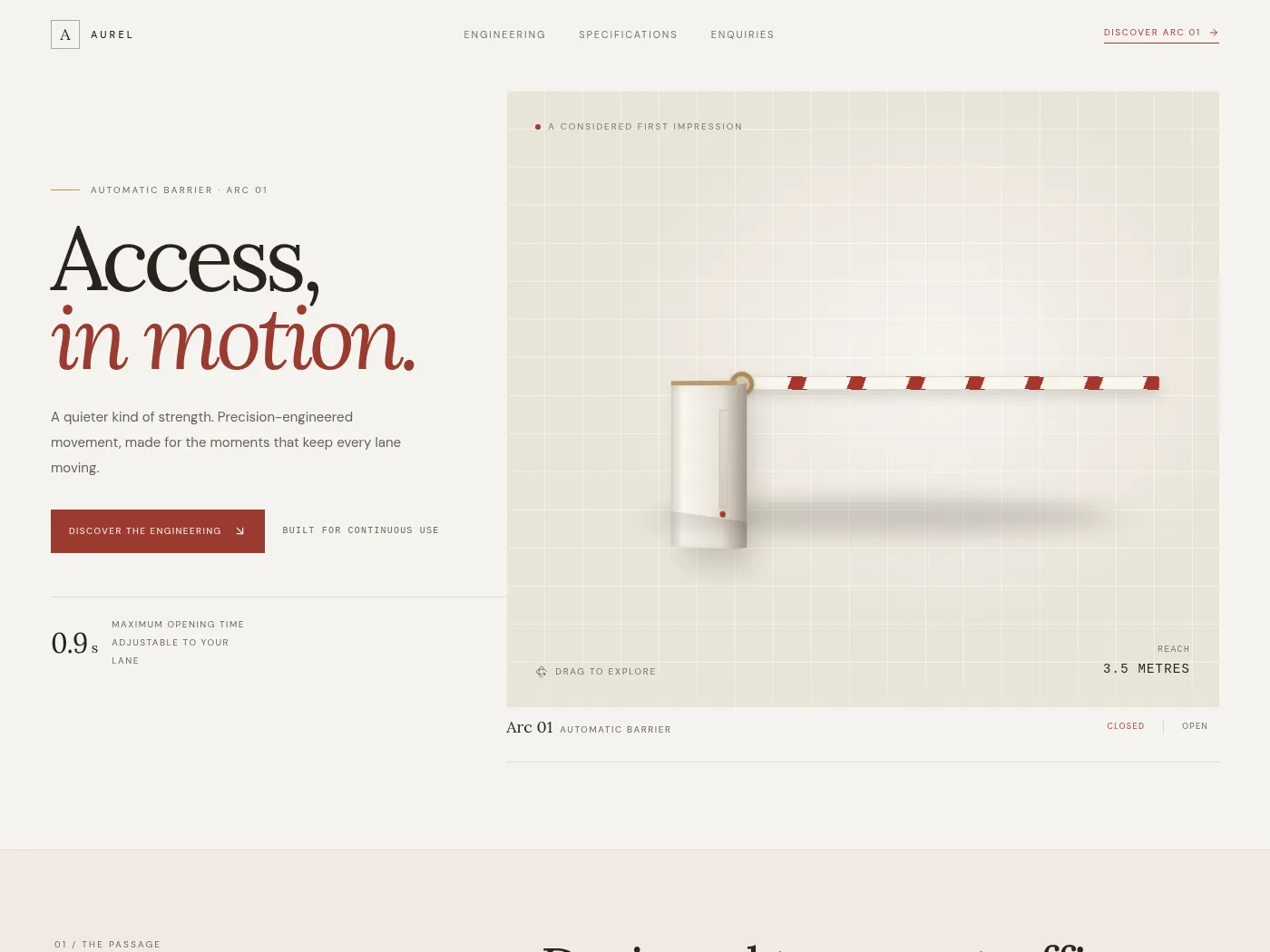 Luxury 3D Product Site