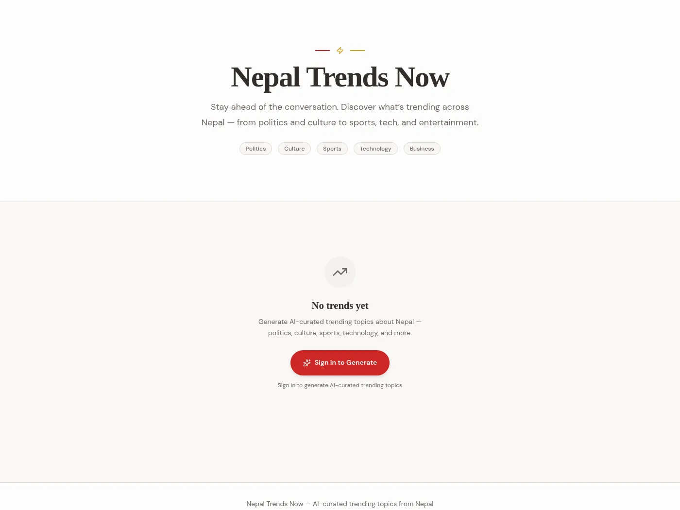 Nepal Trends Now
