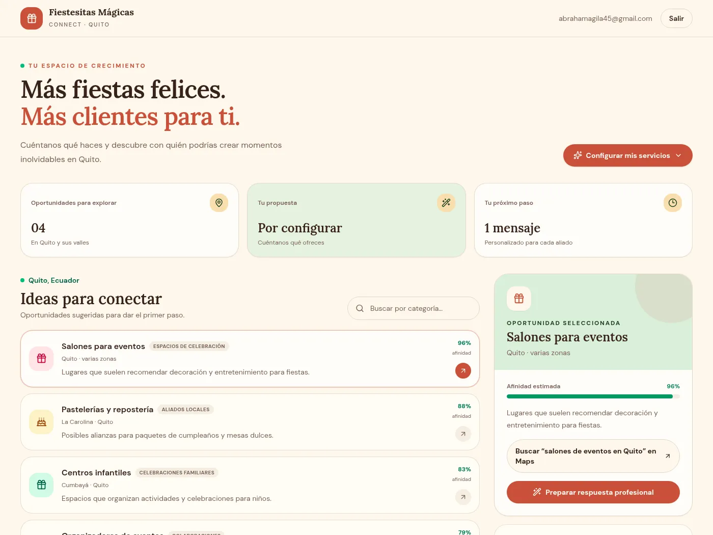 Fiestesitas Mágicas Connect